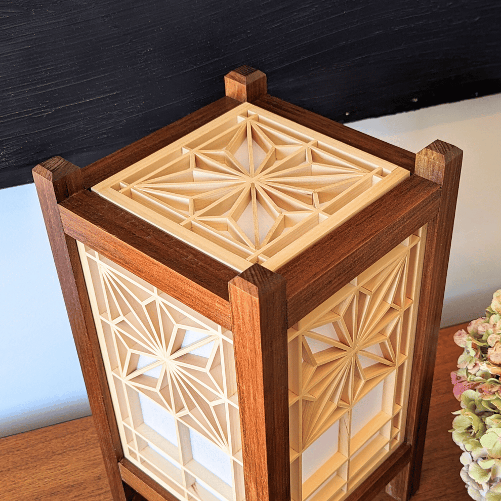 Japanese Kumiko Lamp Kit – Art Pack