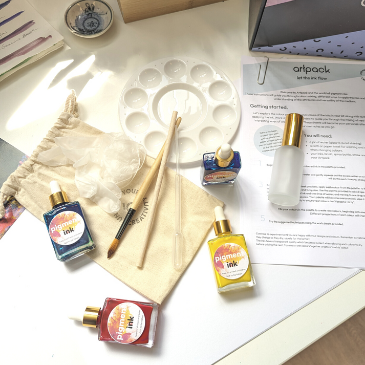 Art Pack - Craft your own gift cards. DIY craft kit at home.